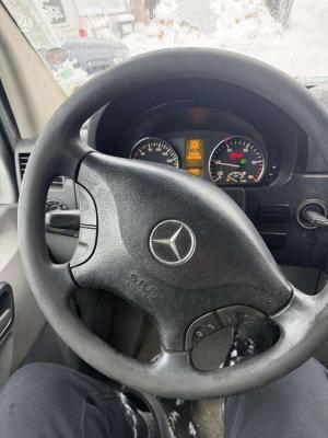 Grey Mercedes-Benz Sprinter 2010 in Taurage, with an engine capacity of 2.20 L and mileage of 290 thousand km for 4200 €, photo 8 on AUTOMOTO.COM.LV