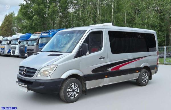 Pelēks Mercedes-Benz Sprinter 2010 Viļņa, ar dzinēja tilpumu 2.14 L un nobraukumu 600 tūkst. km par 7139 €, foto 1 vietnē AUTOMOTO.COM.LV