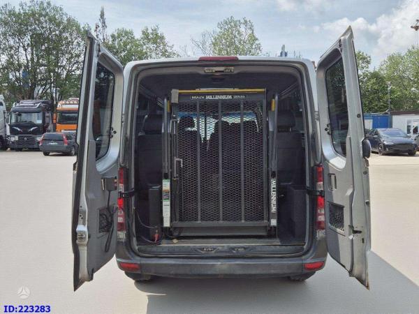 Pelēks Mercedes-Benz Sprinter 2010 Viļņa, ar dzinēja tilpumu 2.14 L un nobraukumu 600 tūkst. km par 7139 €, foto 5 vietnē AUTOMOTO.COM.LV