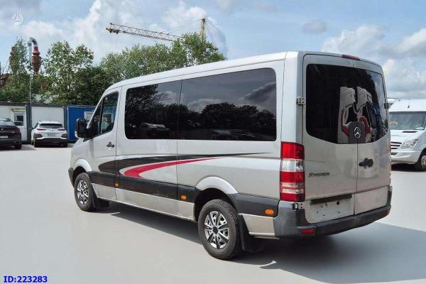 Pelēks Mercedes-Benz Sprinter 2010 Viļņa, ar dzinēja tilpumu 2.14 L un nobraukumu 600 tūkst. km par 7139 €, foto 8 vietnē AUTOMOTO.COM.LV