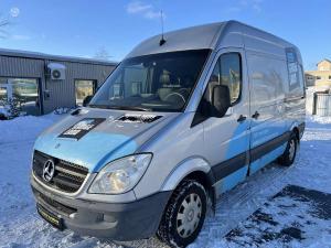 Pelēks Mercedes-Benz Sprinter 2010 Telšiai, ar dzinēja tilpumu 2.14 L un nobraukumu 200 tūkst. km par 3700 €, foto  vietnē AUTOMOTO.COM.LV
