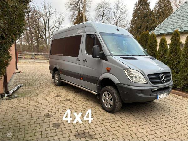 Grey Mercedes-Benz Sprinter 2011 in Kaunas, with an engine capacity of 2.90 L and mileage of 4 thousand km for 11600 €, photo 1 on AUTOMOTO.COM.LV