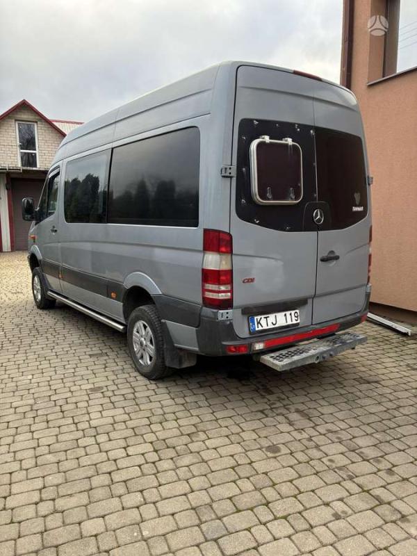 Grey Mercedes-Benz Sprinter 2011 in Kaunas, with an engine capacity of 2.90 L and mileage of 4 thousand km for 11600 €, photo 4 on AUTOMOTO.COM.LV