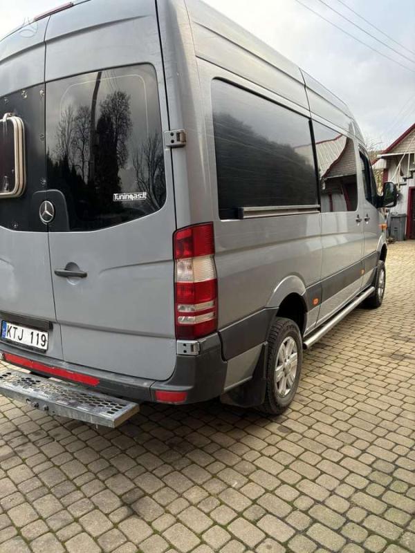 Grey Mercedes-Benz Sprinter 2011 in Kaunas, with an engine capacity of 2.90 L and mileage of 4 thousand km for 11600 €, photo 5 on AUTOMOTO.COM.LV