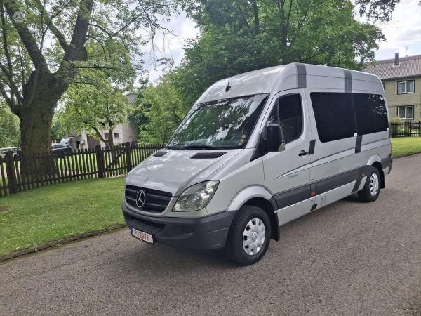 Pelēks Mercedes-Benz Sprinter 2011 Jurbarkas, ar dzinēja tilpumu 2.20 L un nobraukumu 145 tūkst. km par 13500 €, foto 1 vietnē AUTOMOTO.COM.LV