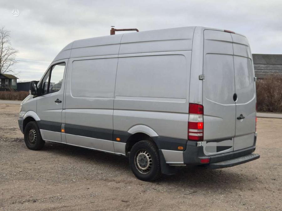 Grey Mercedes-Benz Sprinter 2013 in Taurage, with an engine capacity of 2.14 L and mileage of 364 thousand km for 5700 €, photo 2 on AUTOMOTO.COM.LV