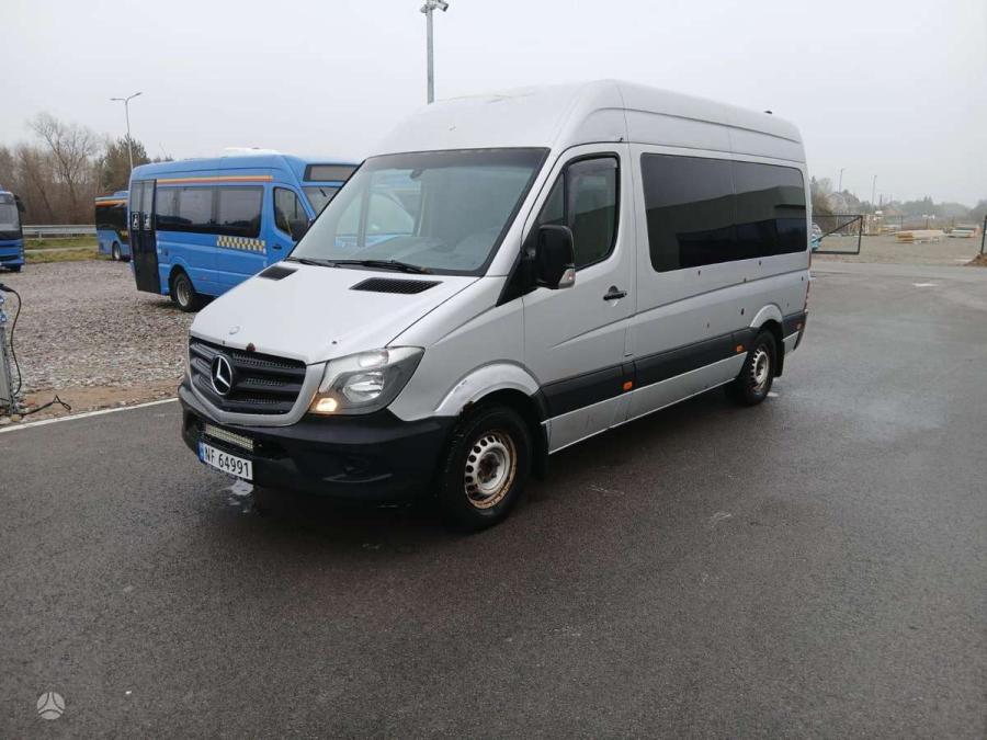 Pelēks Mercedes-Benz Sprinter 2014 Gargždai, ar dzinēja tilpumu 2.20 L un nobraukumu 400 tūkst. km par 7450 €, foto 5 vietnē AUTOMOTO.COM.LV
