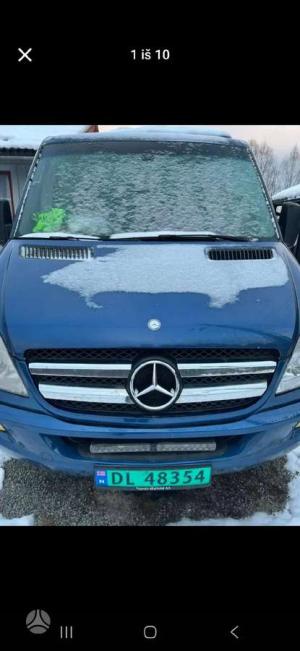 Pelēks Mercedes-Benz Sprinter 2014 Gargždai, ar dzinēja tilpumu 2.20 L un nobraukumu 400 tūkst. km par 7450 €, foto 11 vietnē AUTOMOTO.COM.LV