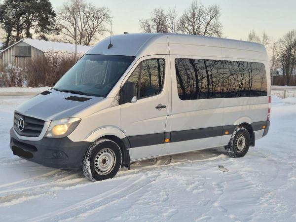 Pelēks Mercedes-Benz Sprinter 2015 Tauragė, ar dzinēja tilpumu 2.14 L un nobraukumu 320 tūkst. km par 8200 €, foto 1 vietnē AUTOMOTO.COM.LV