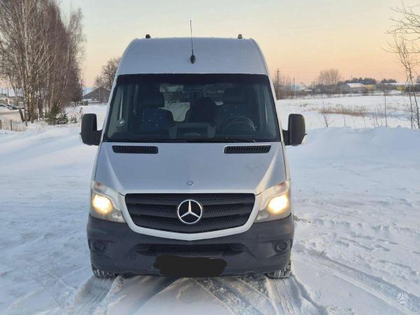 Pelēks Mercedes-Benz Sprinter 2015 Tauragė, ar dzinēja tilpumu 2.14 L un nobraukumu 320 tūkst. km par 8200 €, foto 3 vietnē AUTOMOTO.COM.LV