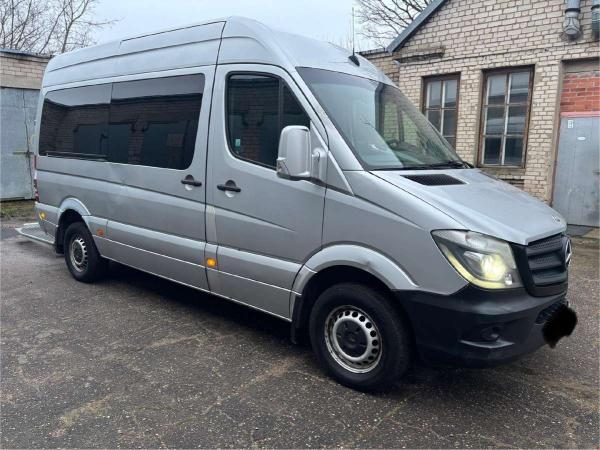 Pelēks Mercedes-Benz Sprinter 2016 Tauragė, ar dzinēja tilpumu 2.14 L un nobraukumu 376 tūkst. km par 8200 €, foto 1 vietnē AUTOMOTO.COM.LV