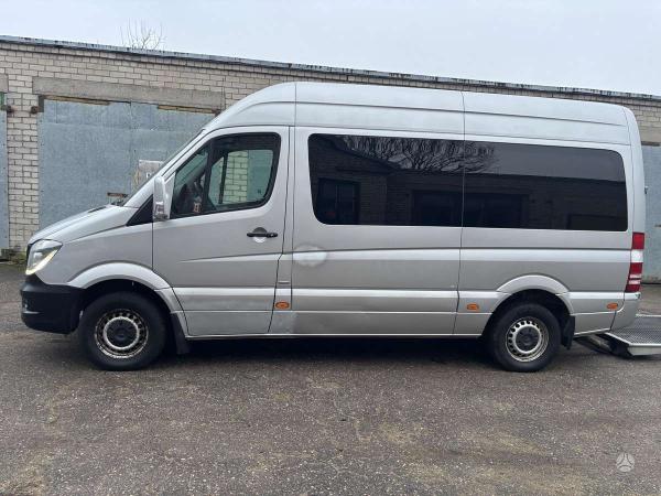 Pelēks Mercedes-Benz Sprinter 2016 Tauragė, ar dzinēja tilpumu 2.14 L un nobraukumu 376 tūkst. km par 8200 €, foto 6 vietnē AUTOMOTO.COM.LV