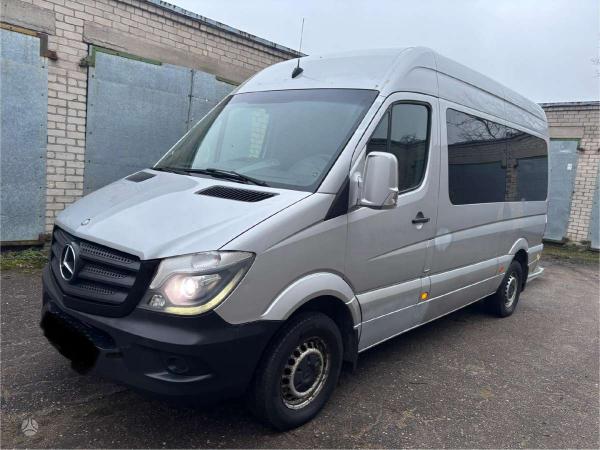 Pelēks Mercedes-Benz Sprinter 2016 Tauragė, ar dzinēja tilpumu 2.14 L un nobraukumu 376 tūkst. km par 8200 €, foto 7 vietnē AUTOMOTO.COM.LV