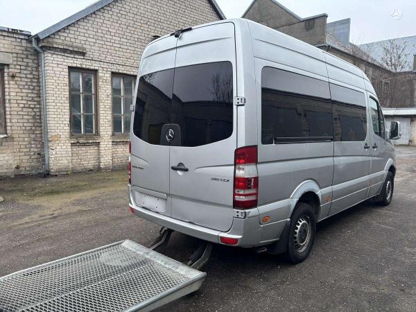 Pelēks Mercedes-Benz Sprinter 2016 Tauragė, ar dzinēja tilpumu 2.14 L un nobraukumu 376 tūkst. km par 8200 €, foto 8 vietnē AUTOMOTO.COM.LV