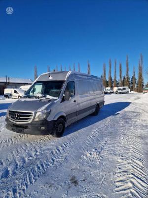 Grey Mercedes-Benz Sprinter 2016 in Taurage, with an engine capacity of 3.00 L and mileage of 331 thousand km for 10300 €, photo  on AUTOMOTO.COM.LV