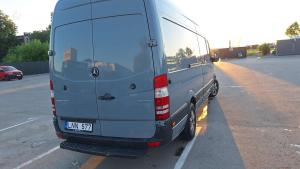 Pelēks Mercedes-Benz Sprinter 2016 Kauņa, ar dzinēja tilpumu 2.14 L un nobraukumu 448 tūkst. km par 9250 €, foto 3 vietnē AUTOMOTO.COM.LV