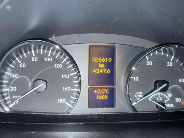 Pelēks Mercedes-Benz Sprinter 2017 Klaipėda, ar dzinēja tilpumu 2.20 L un nobraukumu 327 tūkst. km par 13900 €, foto 11 vietnē AUTOMOTO.COM.LV