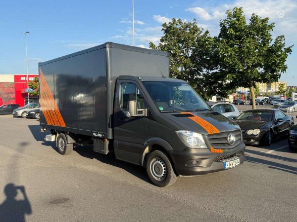 Pelēks Mercedes-Benz Sprinter 2017 Viļņa, ar dzinēja tilpumu 2.14 L un nobraukumu 217 tūkst. km par 22990 €, foto 3 vietnē AUTOMOTO.COM.LV