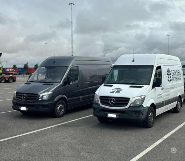 Pelēks Mercedes-Benz Sprinter 2017 Vilkaviškis, ar dzinēja tilpumu 2.20 L un nobraukumu 321 tūkst. km par 7200 €, foto 2 vietnē AUTOMOTO.COM.LV
