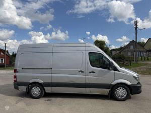Grey Mercedes-Benz Sprinter 2017 in Skaudvile, with an engine capacity of 2.14 L and mileage of 658 thousand km for 7600 €, photo 5 on AUTOMOTO.COM.LV