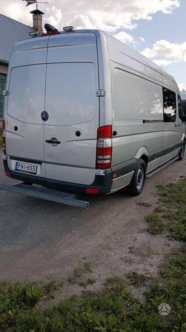 Pelēks Mercedes-Benz Sprinter 2018 Radviliškis, ar dzinēja tilpumu 2.14 L un nobraukumu 376 tūkst. km par 13200 €, foto 7 vietnē AUTOMOTO.COM.LV