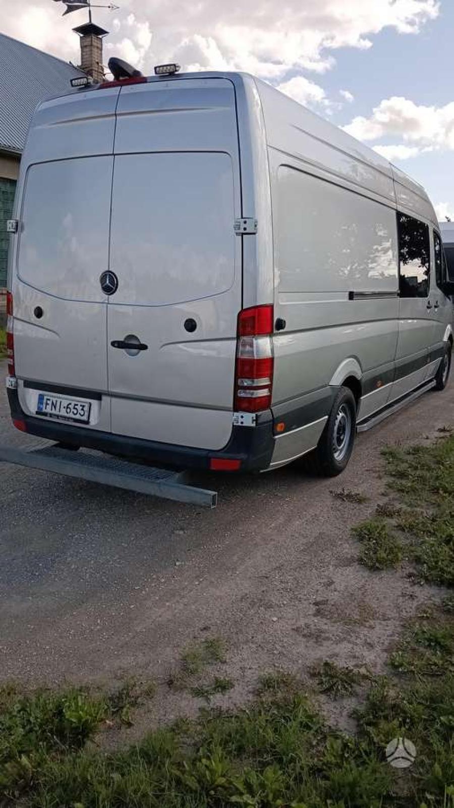 Pelēks Mercedes-Benz Sprinter 2018 Radviliškis, ar dzinēja tilpumu 2.14 L un nobraukumu 376 tūkst. km par 13200 €, foto 8 vietnē AUTOMOTO.COM.LV