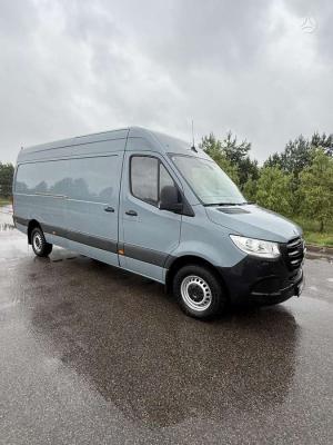 Grey Mercedes-Benz Sprinter 2019 in Silute, with an engine capacity of 2.14 L and mileage of 218 thousand km for 13800 €, photo  on AUTOMOTO.COM.LV