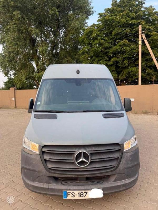Pelēks Mercedes-Benz Sprinter 2020 Kauņa, ar dzinēja tilpumu 2.20 L un nobraukumu 321 tūkst. km par 11600 €, foto 8 vietnē AUTOMOTO.COM.LV