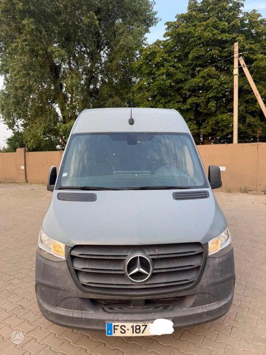 Pelēks Mercedes-Benz Sprinter 2020 Kauņa, ar dzinēja tilpumu 2.20 L un nobraukumu 321 tūkst. km par 11600 €, foto 9 vietnē AUTOMOTO.COM.LV