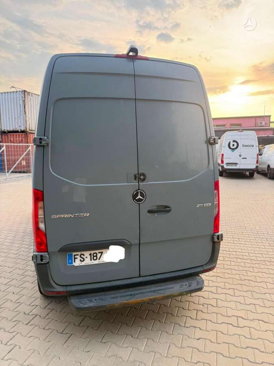 Pelēks Mercedes-Benz Sprinter 2020 Kauņa, ar dzinēja tilpumu 2.20 L un nobraukumu 321 tūkst. km par 11600 €, foto 14 vietnē AUTOMOTO.COM.LV
