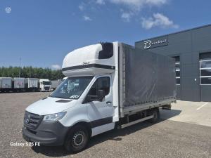 Pelēks Mercedes-Benz Sprinter 2020 Viļņa, ar dzinēja tilpumu 2.14 L un nobraukumu 1 tūkst. km par 15609 €, foto  vietnē AUTOMOTO.COM.LV
