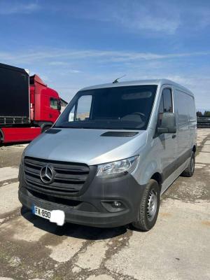 Pelēks Mercedes-Benz Sprinter 2021 Kauņa, ar dzinēja tilpumu 2.14 L un nobraukumu 176 tūkst. km par 9450 €, foto  vietnē AUTOMOTO.COM.LV