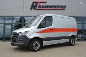 Grey Mercedes-Benz Sprinter 2022 in Vilnius, with an engine capacity of 1.95 L and mileage of 86 thousand km for 32000 €, photo  on AUTOMOTO.COM.LV