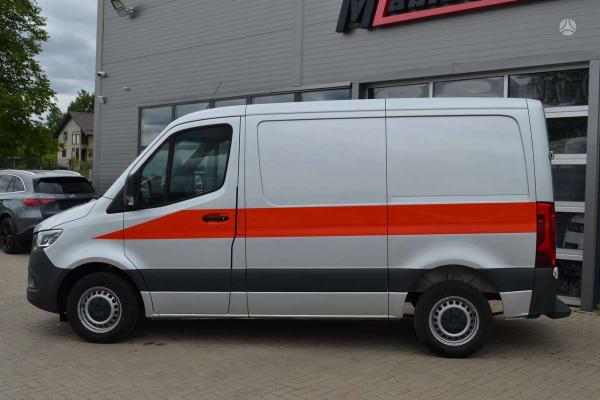 Pelēks Mercedes-Benz Sprinter 2022 Viļņa, ar dzinēja tilpumu 1.95 L un nobraukumu 86 tūkst. km par 32000 €, foto 4 vietnē AUTOMOTO.COM.LV