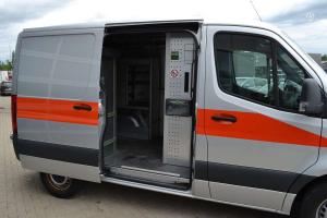 Grey Mercedes-Benz Sprinter 2022 in Vilnius, with an engine capacity of 1.95 L and mileage of 86 thousand km for 32000 €, photo 18 on AUTOMOTO.COM.LV