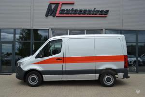 Grey Mercedes-Benz Sprinter 2022 in Vilnius, with an engine capacity of 1.95 L and mileage of 86 thousand km for 32000 €, photo 25 on AUTOMOTO.COM.LV