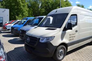 Grey Mercedes-Benz Sprinter 2022 in Vilnius, with an engine capacity of 1.95 L and mileage of 86 thousand km for 32000 €, photo 27 on AUTOMOTO.COM.LV
