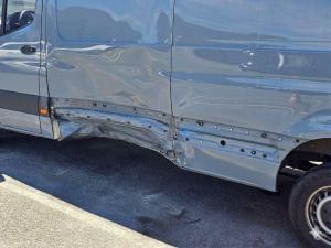 Grey Mercedes-Benz Sprinter 2023 in Klaipeda, with an engine capacity of 1.95 L and mileage of 493 thousand km for 10900 €, photo 7 on AUTOMOTO.COM.LV