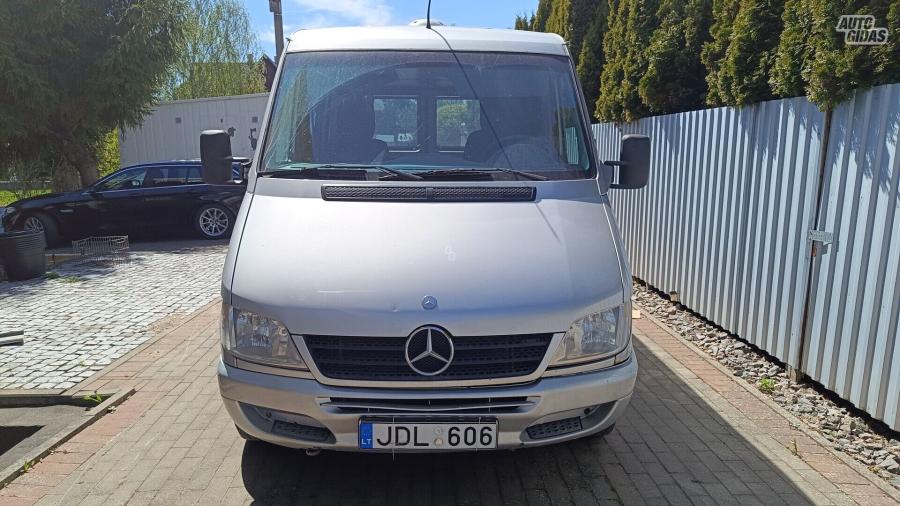 Grey Mercedes-Benz Sprinter 2003 in Vilnius, with an engine capacity of 2.70 L and mileage of 550 thousand km for 5000 €, photo 10 on AUTOMOTO.COM.LV