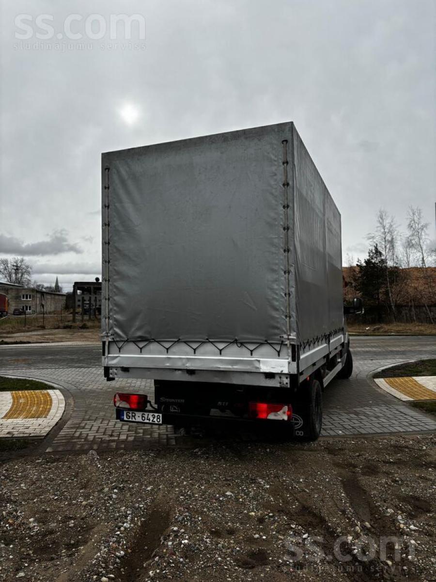 Pelēks Mercedes-Benz Sprinter 2007 Kuldīga, ar dzinēja tilpumu 2.20 L un nobraukumu 390 tūkst. km par 6900 €, foto 9 vietnē AUTOMOTO.COM.LV