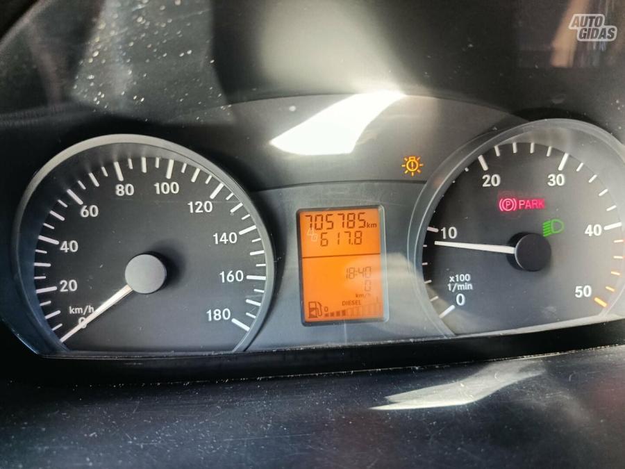 Pelēks Mercedes-Benz Sprinter 2007 Šauļi, ar dzinēja tilpumu 2.10 L un nobraukumu 706 tūkst. km par 5700 €, foto 10 vietnē AUTOMOTO.COM.LV