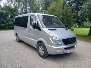 Grey Mercedes-Benz Sprinter 2008 in Ogre, with an engine capacity of 2.10 L and mileage of 283 thousand km for 7500 €, photo 8 on AUTOMOTO.COM.LV