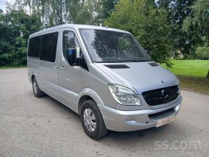 Grey Mercedes-Benz Sprinter 2008 in Ogre, with an engine capacity of 2.10 L and mileage of 283 thousand km for 7500 €, photo 9 on AUTOMOTO.COM.LV
