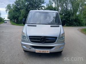 Grey Mercedes-Benz Sprinter 2008 in Ogre, with an engine capacity of 2.10 L and mileage of 283 thousand km for 7500 €, photo 10 on AUTOMOTO.COM.LV