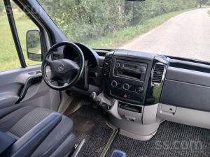 Grey Mercedes-Benz Sprinter 2008 in Ogre, with an engine capacity of 2.10 L and mileage of 283 thousand km for 7500 €, photo 13 on AUTOMOTO.COM.LV