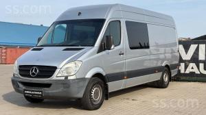 Grey Mercedes-Benz Sprinter 2011 in Liepaja, with an engine capacity of 2.20 L and mileage of 296 thousand km for 13850 €, photo 13 on AUTOMOTO.COM.LV