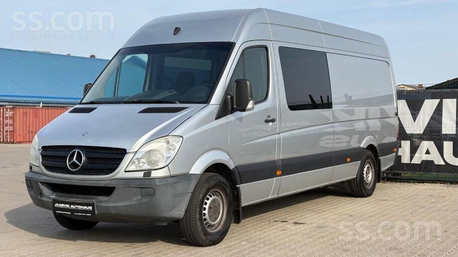 Grey Mercedes-Benz Sprinter 2011 in Liepaja, with an engine capacity of 2.20 L and mileage of 296 thousand km for 13850 €, photo 13 on AUTOMOTO.COM.LV