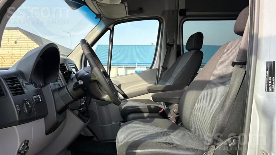 Grey Mercedes-Benz Sprinter 2011 in Liepaja, with an engine capacity of 2.20 L and mileage of 296 thousand km for 13850 €, photo 14 on AUTOMOTO.COM.LV