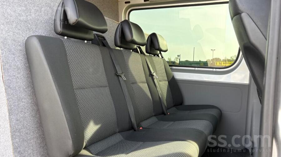 Grey Mercedes-Benz Sprinter 2011 in Liepaja, with an engine capacity of 2.20 L and mileage of 296 thousand km for 13850 €, photo 27 on AUTOMOTO.COM.LV