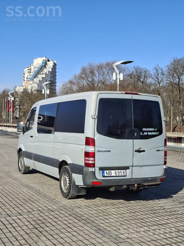 Pelēks Mercedes-Benz Sprinter 2012 Rīga, ar dzinēja tilpumu 2.20 L un nobraukumu 540 tūkst. km par 5699 €, foto 4 vietnē AUTOMOTO.COM.LV